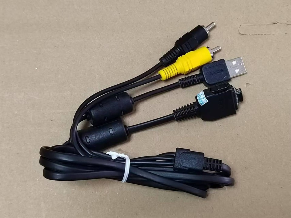 Data Cable Power Supply Cord for Sony Camera DSC-W110 DSC-W120 DSC-W130 ...
