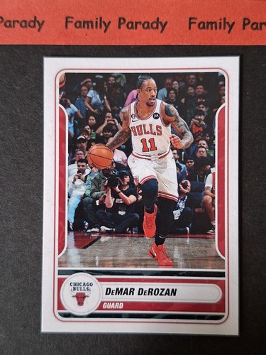 DeMar DeRozan 155 Chicago Bulls Sticker Panini NBA Basketball 2023-2024 ...