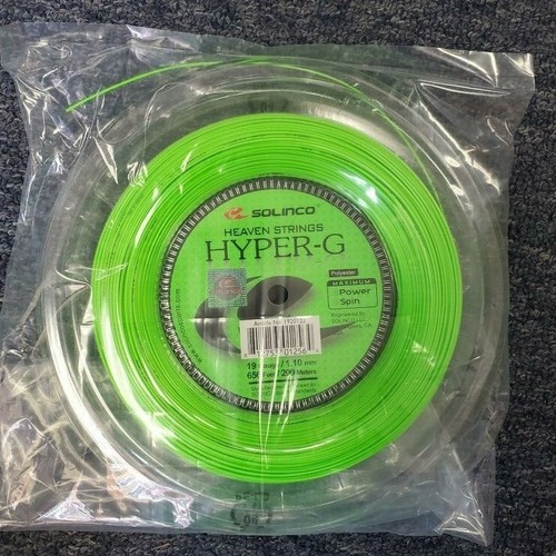 Solinco Hyper G Hyper-G 19 Gauge 1.10mm 656' 200m Tennis String Reel ...