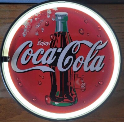 New Coca Cola 12" sign Home Decor Led neon Light Sign. Man Cave Gift ...