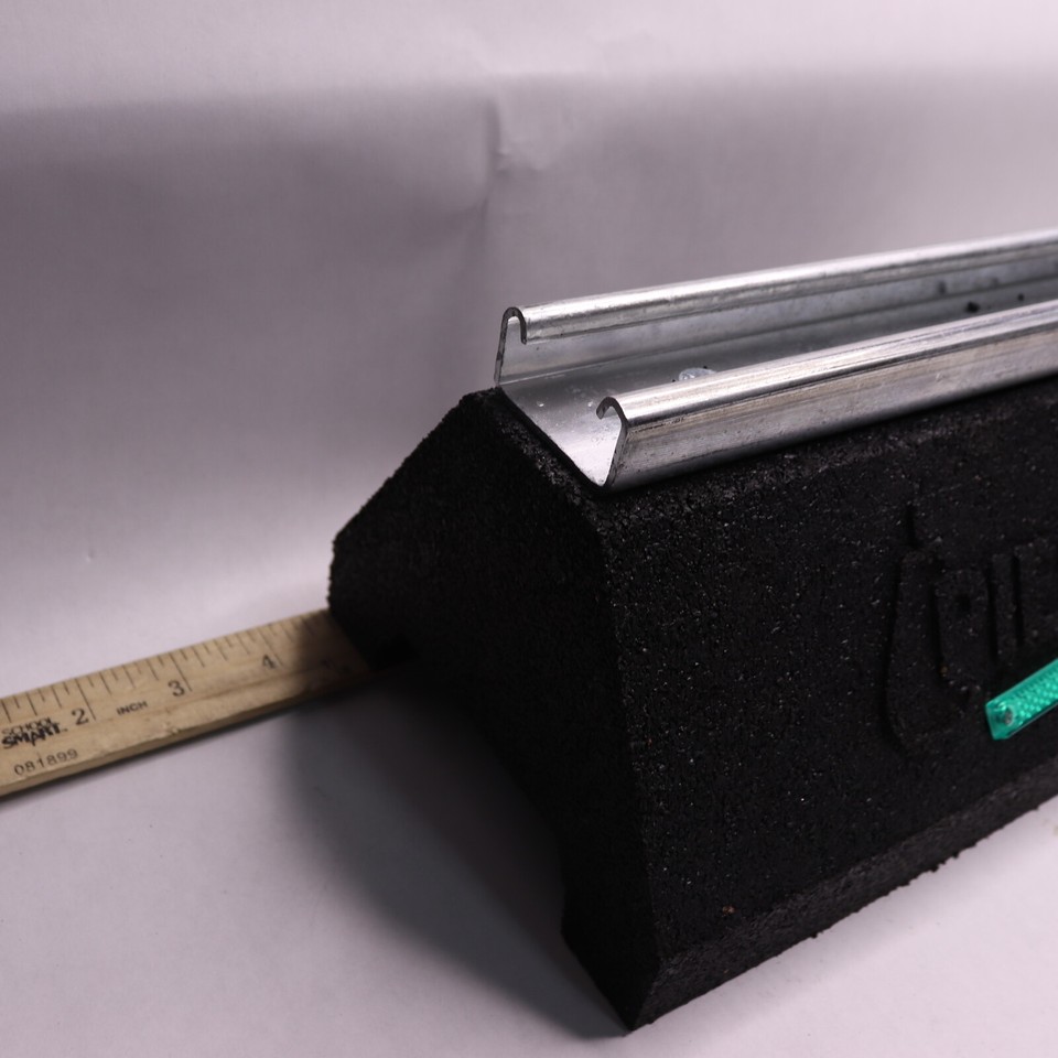 Piers Rooftop Pipe Support Block w/ Galvanized Steel Strut Sleeper Curb ...