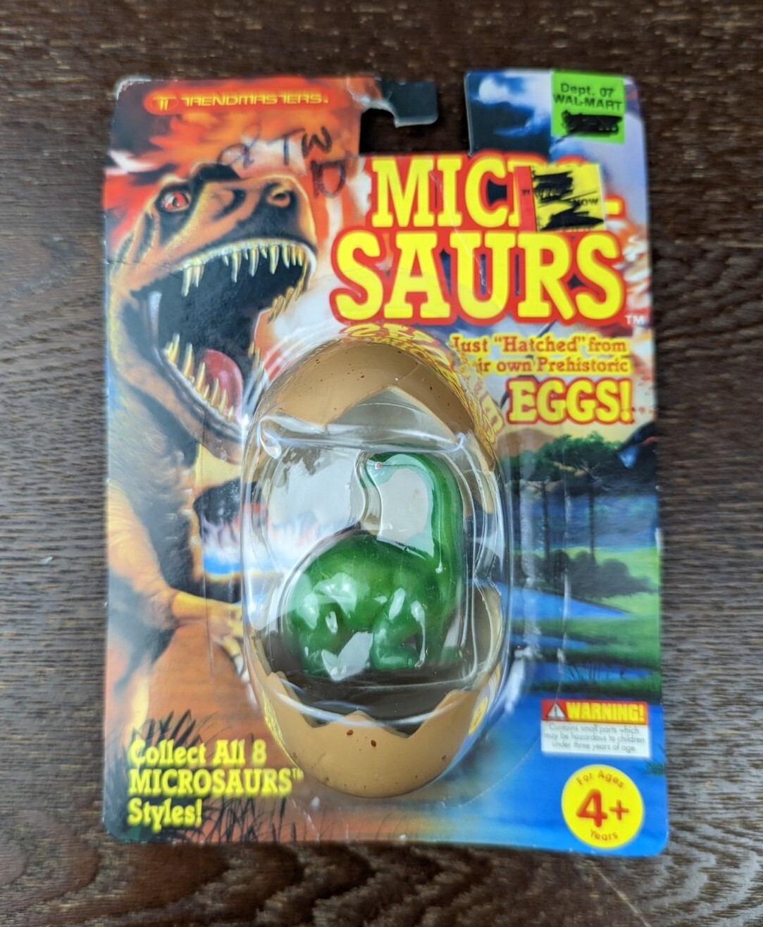 Vintage Trendmasters 1992 Microsaurs Prehistoric Egg Dinosaur New ...