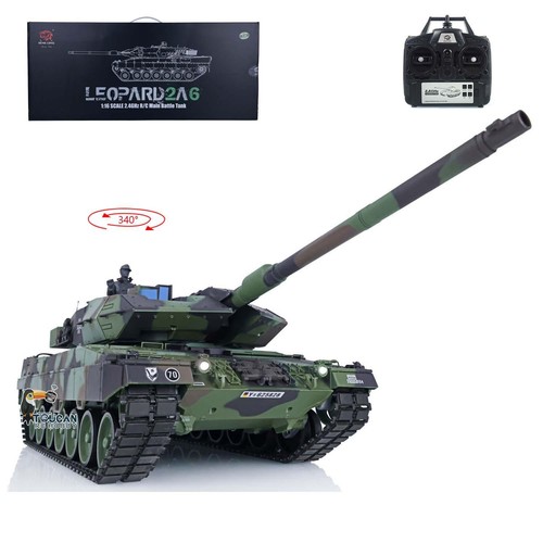 HengLong 1/16 BB IR RC Tank Leopard2A6 7.0 3889 Commander Panoramic ...