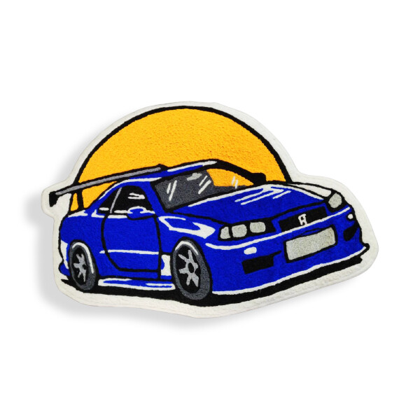 Custom Japanese Car JDM Nissan GTR Floor Mat Living Room Rug Bedroom ...