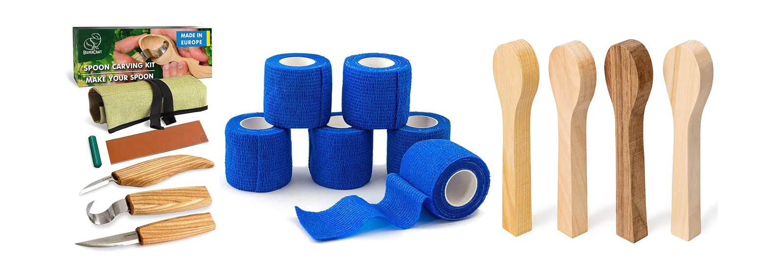 BeaverCraft S13 Wood Carving Tools Set BB2 Wood Carving Spoon NCT6 Cut ...