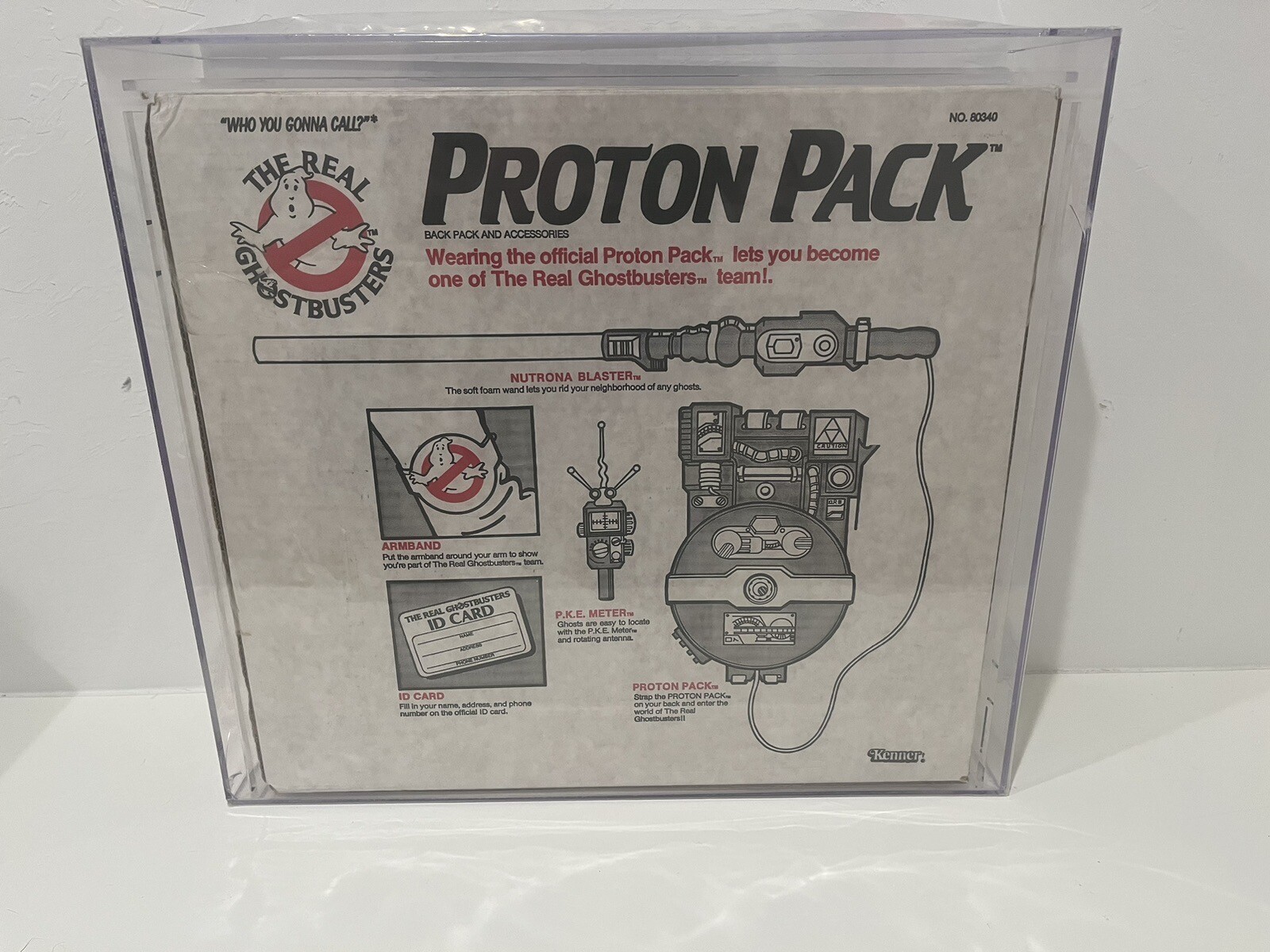 1987 Kenner Real Ghostbusters Proton Pack New Factory Sealed AFA 80 | eBay