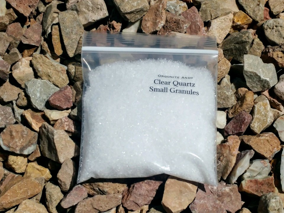 Clear Quartz - Small Granules - Fine Crystal Sand - 100% Natural ...