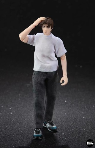 Dasin GT Model 6 inch Action Figure Anime Initial D Fujiwara Takumi ...