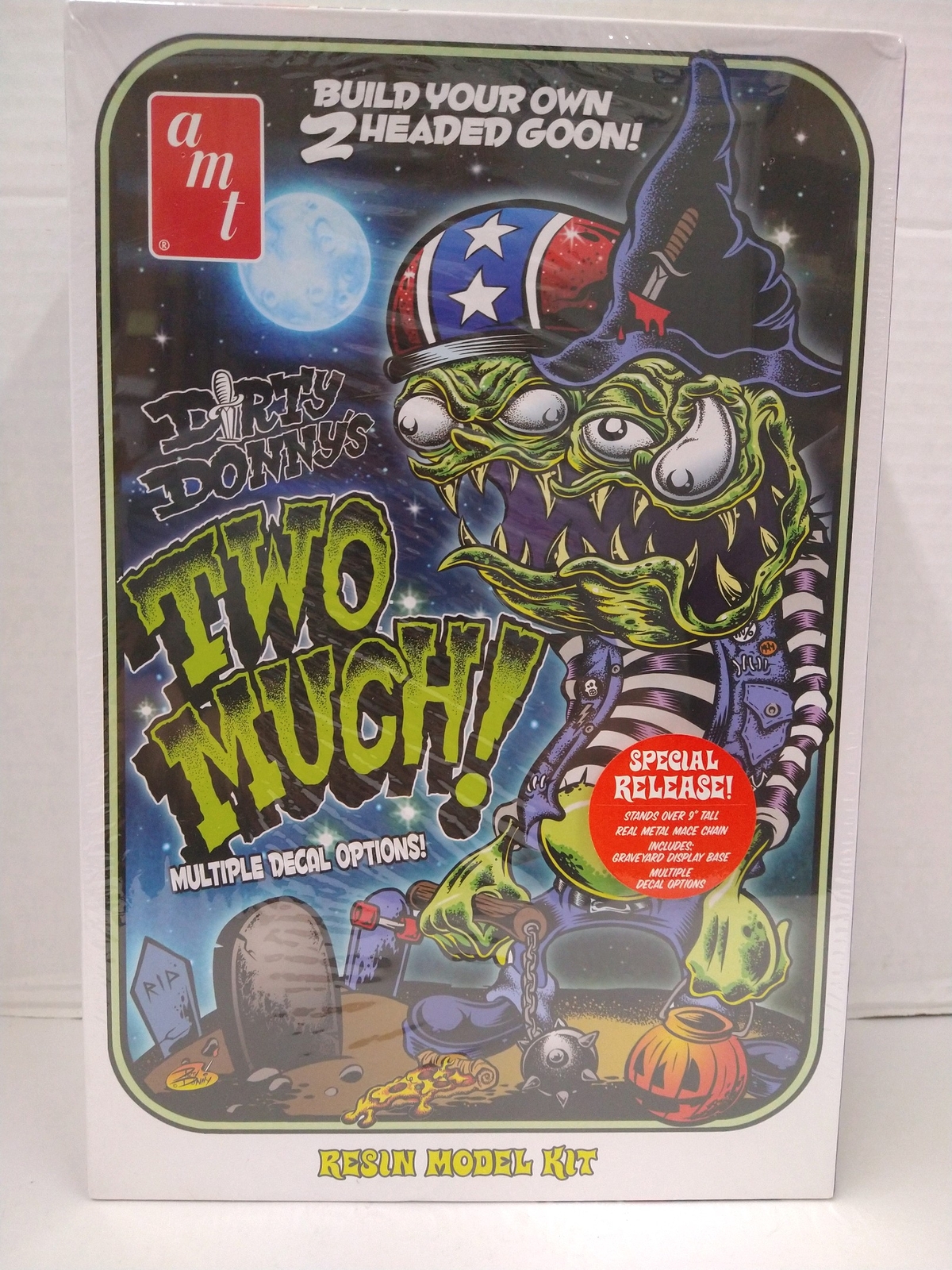 AMT 781 - Dirty Donny's Two Much! 2 Headed Goon Figure Resin Model Kit ...
