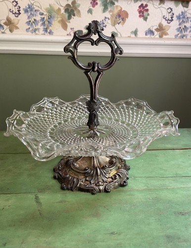 Vintage Bell Mark From Original Old Sheffield Dies Pedestal Dish | eBay