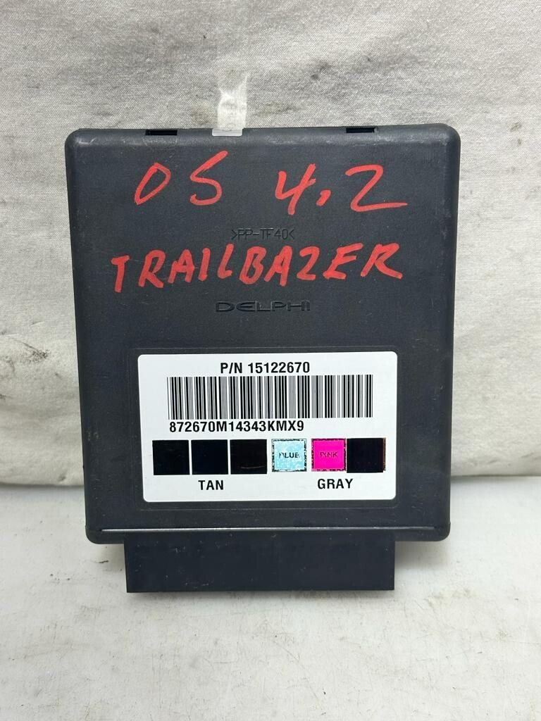 05 Chevy Trailblazer GMC Envoy 4.2L BCM Body Control Module 15122670 | eBay