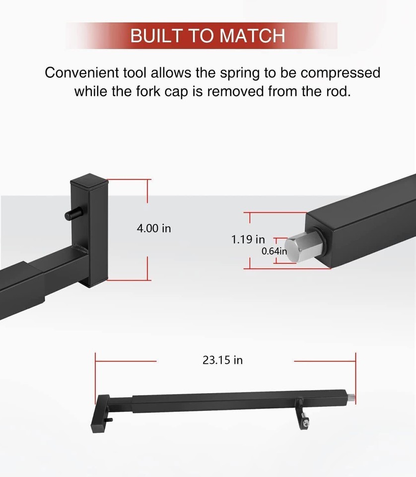 TFSC 01 Fork Spring Compressor Tool for Most Current Sport Bikes Road ...