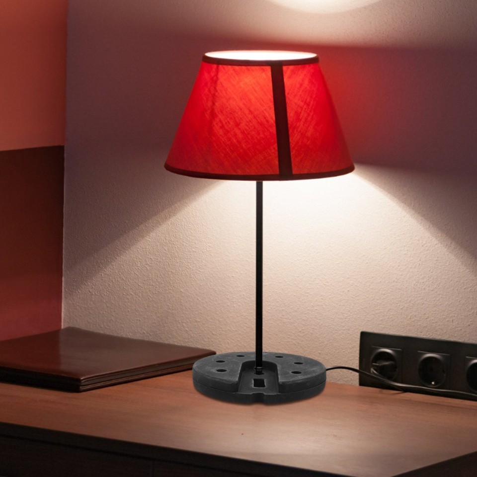 Lamp Base Weight: 15cm Desk Light Base Weight - Round Bottom Plate For ...