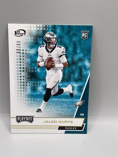 Jalen Hurts 2020 Playoff Rookie #214 #/99 | eBay