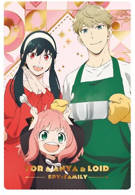 SPY x FAMILY Trading Card W#2 No.05 Anya Forger & Loid Yor BANDAI Japan ...