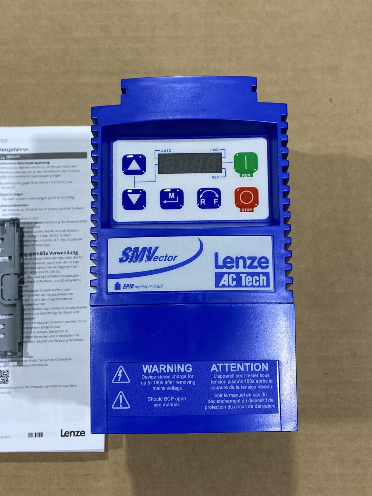 Lenze AC Tech ESV402N02TXB SMVector VFD Drive Inverter for sale online ...