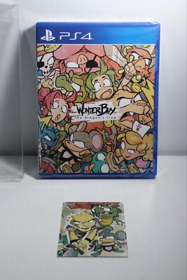 Sealed Wonder Boy The Dragon's Trap PS4 Limited Run Games Sony ...