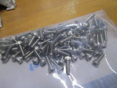 (100) #4-40 x 3/8" ASTM F837 Hex Grade 18-8 Stainless Steel Socket Cap ...