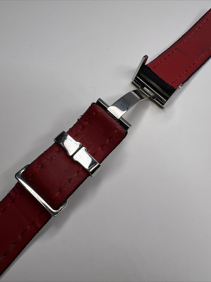 Authentic Breitling 22mm x 20mm Black Fabric 101W Strap & A20D.1 ...