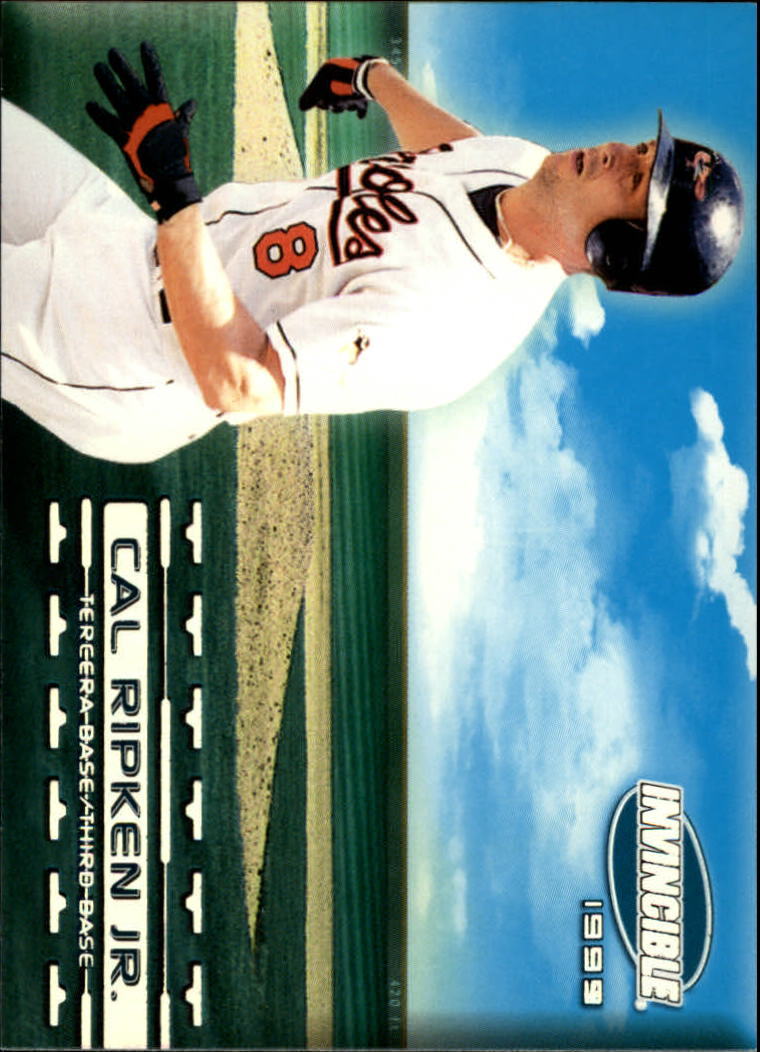 1999 Pacific Invincible - Sandlot Heroes Batting #4 Cal Ripken for sale ...
