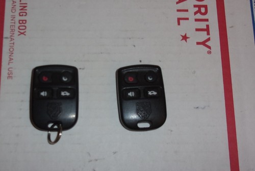 2 - OEM 2001 - 2006 JAGUAR 4 BUTTON KEYLESS REMOTE ENTRY KEY FOB ...