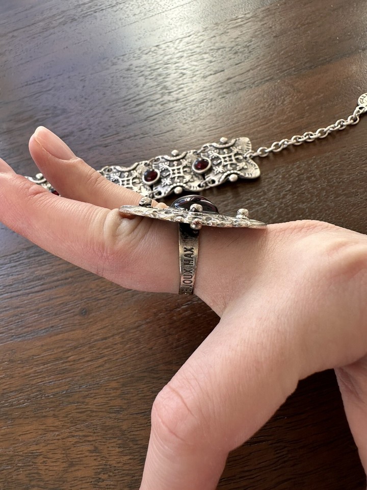 Kazakh/ Uzbek/ Turkish/ Ethnic/ Oriental Jewerly Set/ Ring N Bracelet ...