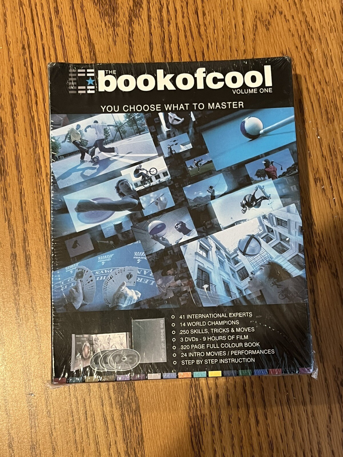 The BOOK of COOL VOLUME ONE 3-Disc+ 320 Page Book Learn Skills and ...