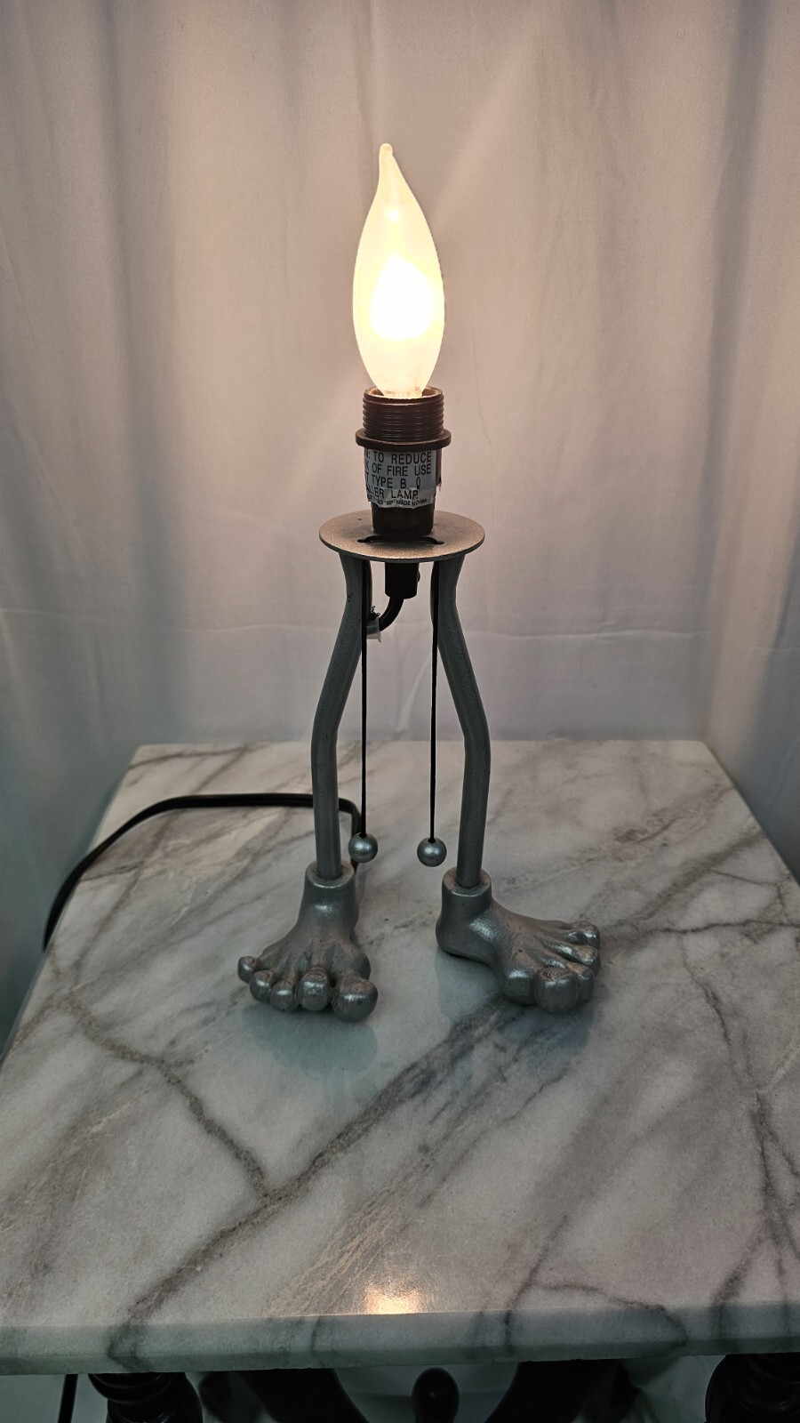 Vintage 90s Y2k Feet Balls Lamp Tarogo | eBay