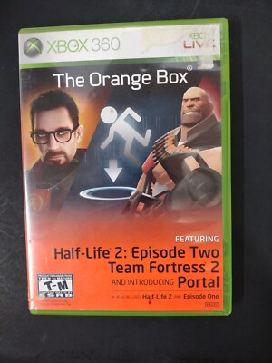 The Orange Box (Xbox 360, 2007) CIB Complete, Great Condition, TESTED ...
