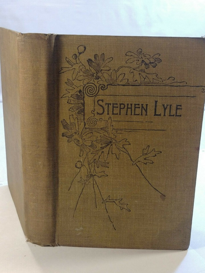 Stephen Lyle Gentleman and Philanthropist Antique Fiction Novel Belle ...
