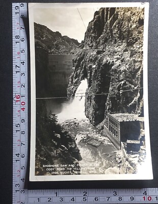 Shoshone Dam Power Plant Wyoming Cody Road to Yellowstone Photo ...