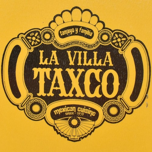 1970s La Villa Taxco Restaurant Menu Sunset Boulevard Hollywood Los ...