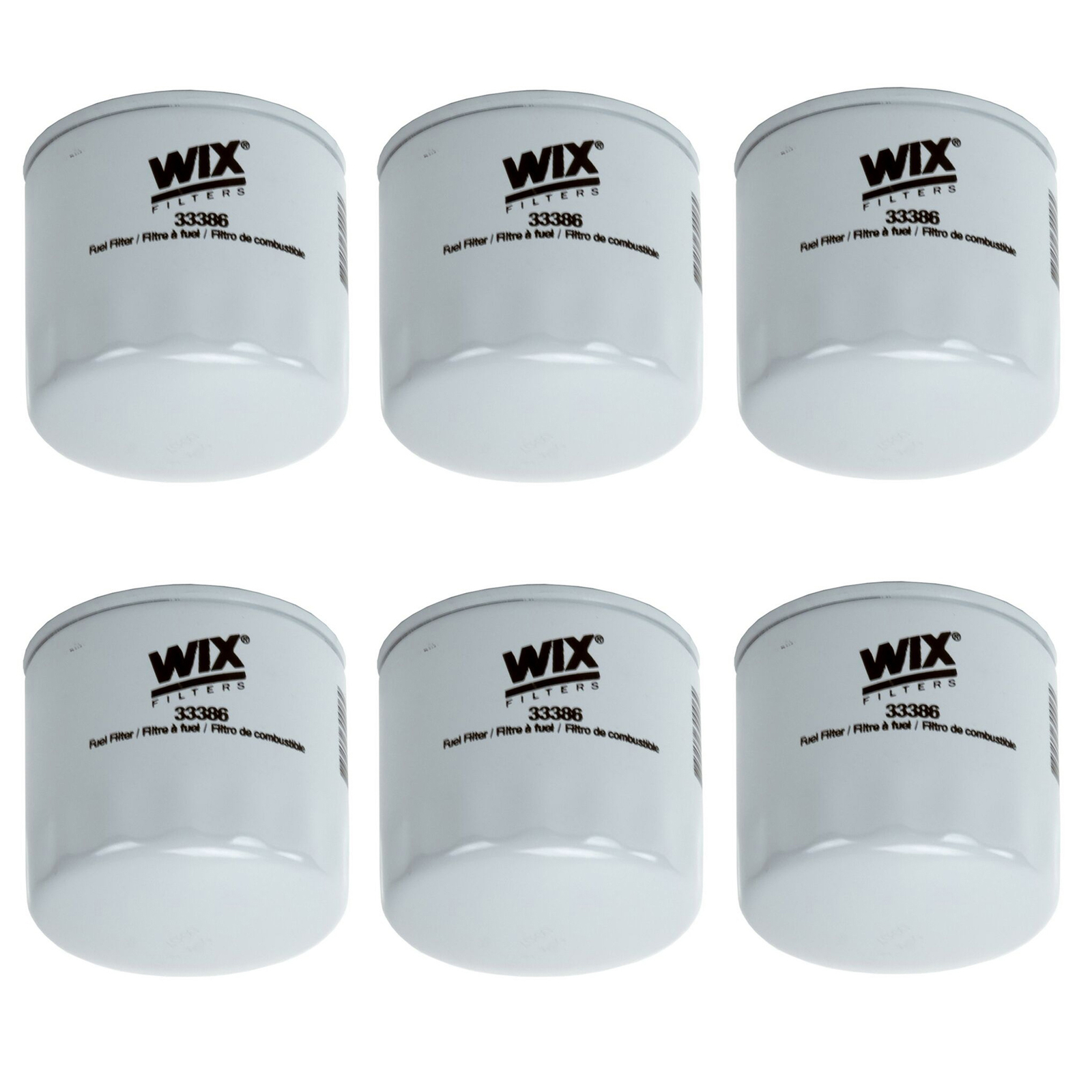 WIX Set of 6 Fuel Filters (Spin-On) | eBay