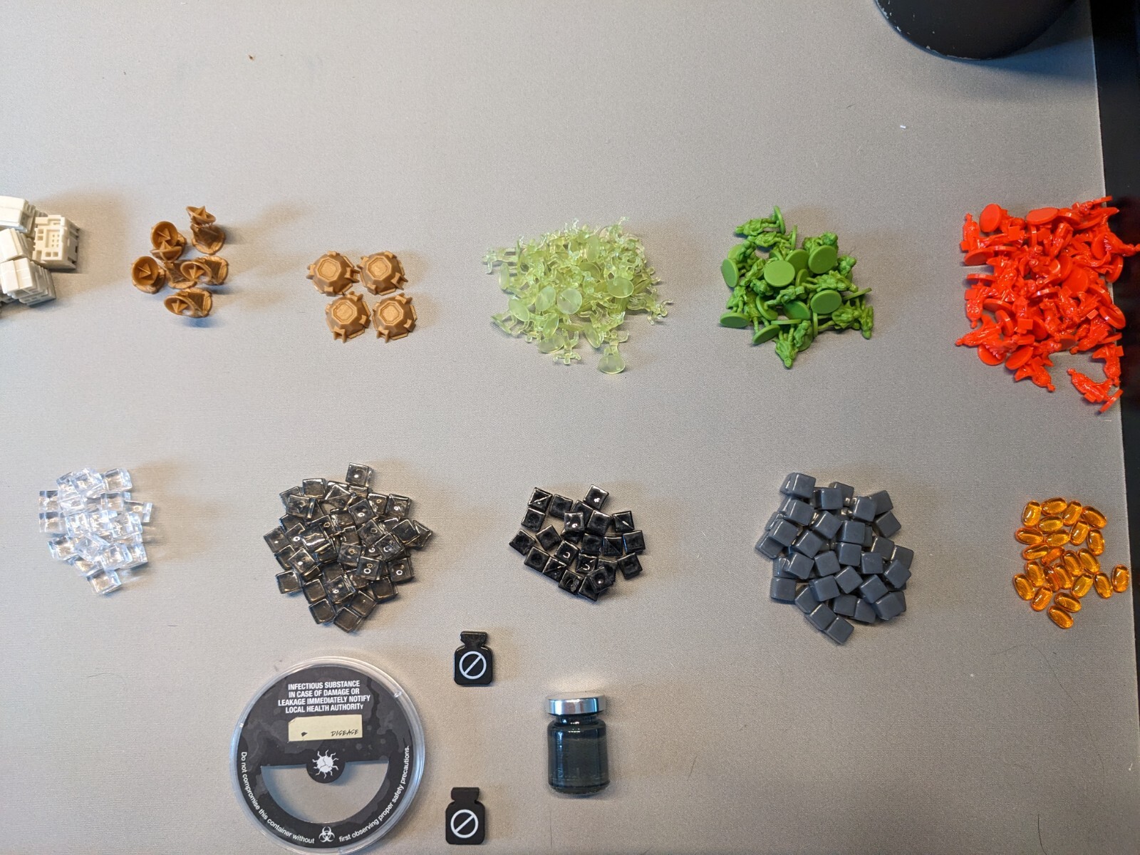 Pandemic & Legacy Board Game Replacement Tokens, Figures, Cubes ...