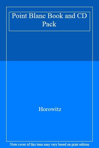 Point Blanc Book and CD Pack By Anthony Horowitz | eBay