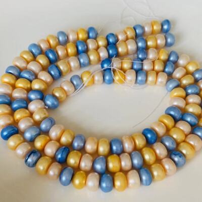 12-14mm Genuine Freshwater Pearl Cultured Loose Bead Round Button ...