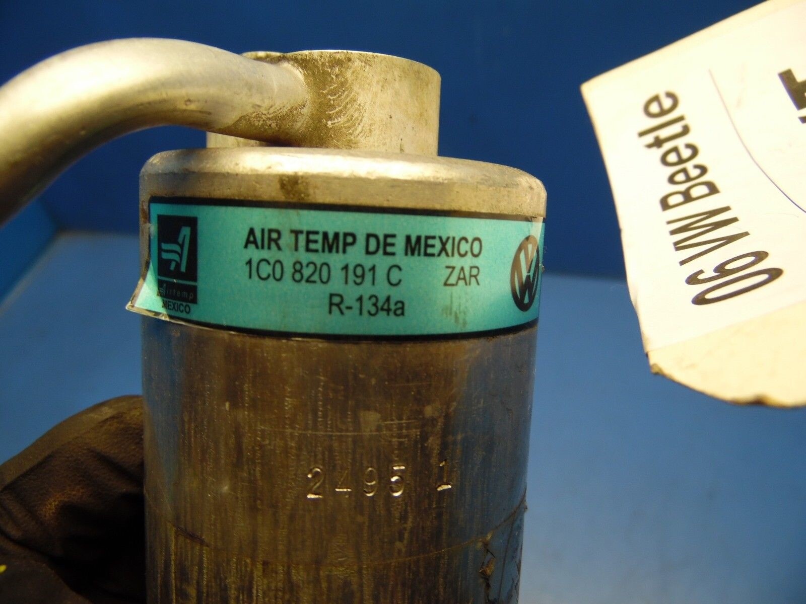 06-10 VW Volkswagen Beetle OEM A/C ac dryer drier accumulator # 1C0 820 ...