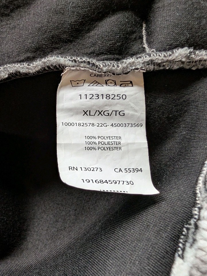 Wrangler Mens XL 1/4 Zip Aztec Fleece Pullover Size Pockets Black White ...