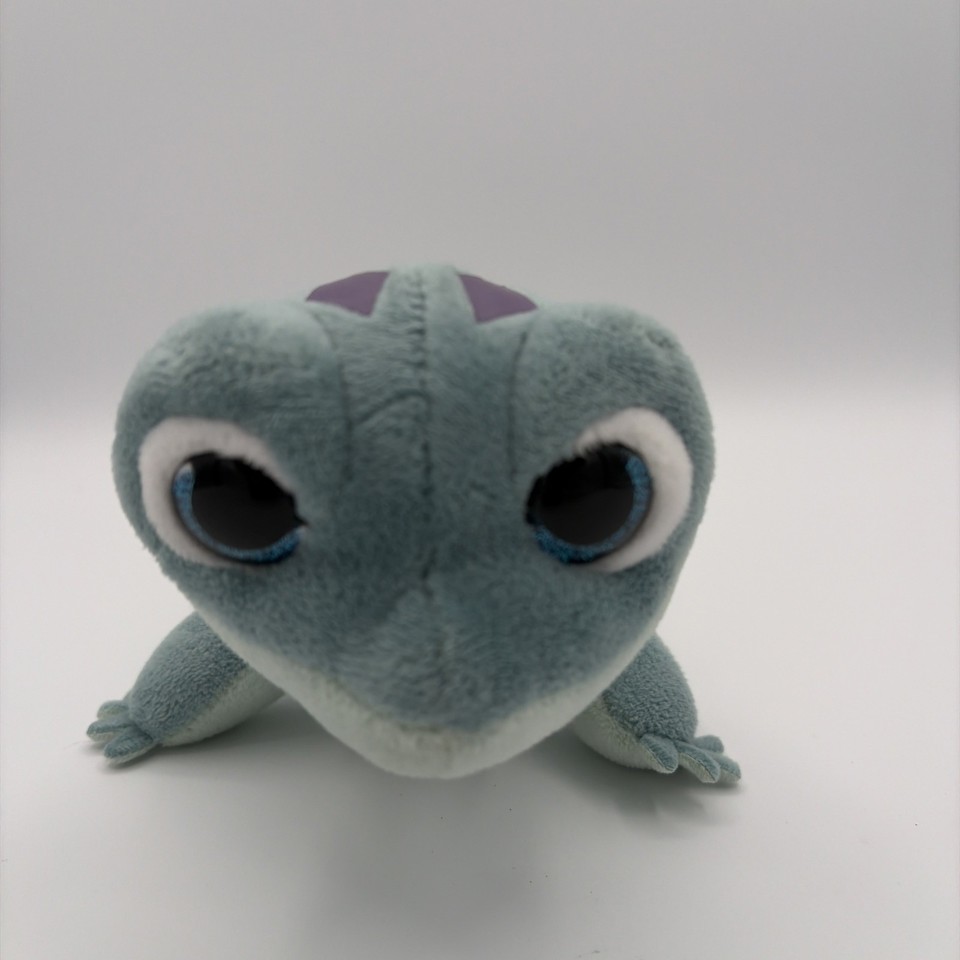 ty Sparkle Bruni the Salamander 10“ Plush Disney Frozen 2 Blue Purple ...