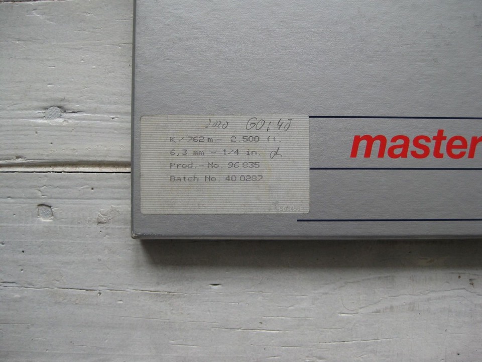 BASF Studio Master 911 Master Tape High-End Studio Tape on Bobby Orig ...