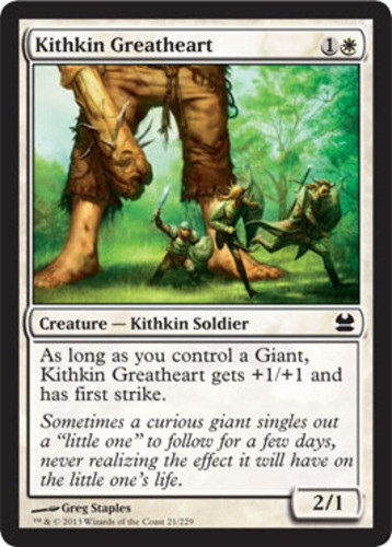 Kithkin Greatheart x4 - Modern Masters - NM-Mint, English - Modern ...