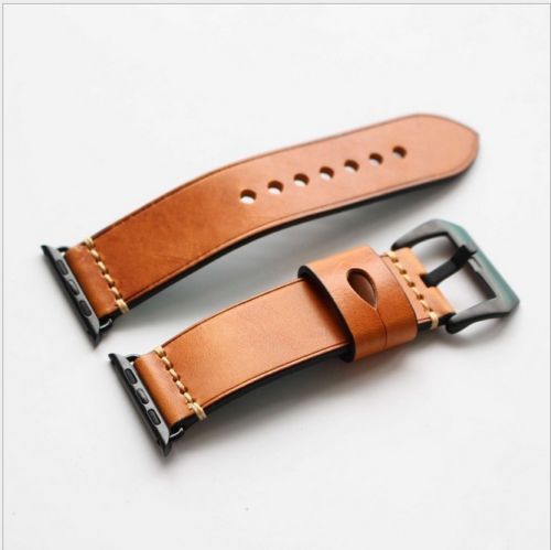 Genuine Leather Band Strap For Apple Watch SE Series 6 5 4 3 2 1 38/42 ...