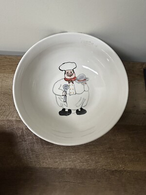 fat chef serving bowl By Emerald Pasta Bowl 10” | eBay