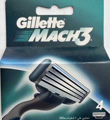 Gillette Match 3 - triple blade razor blades - 4 pack | eBay
