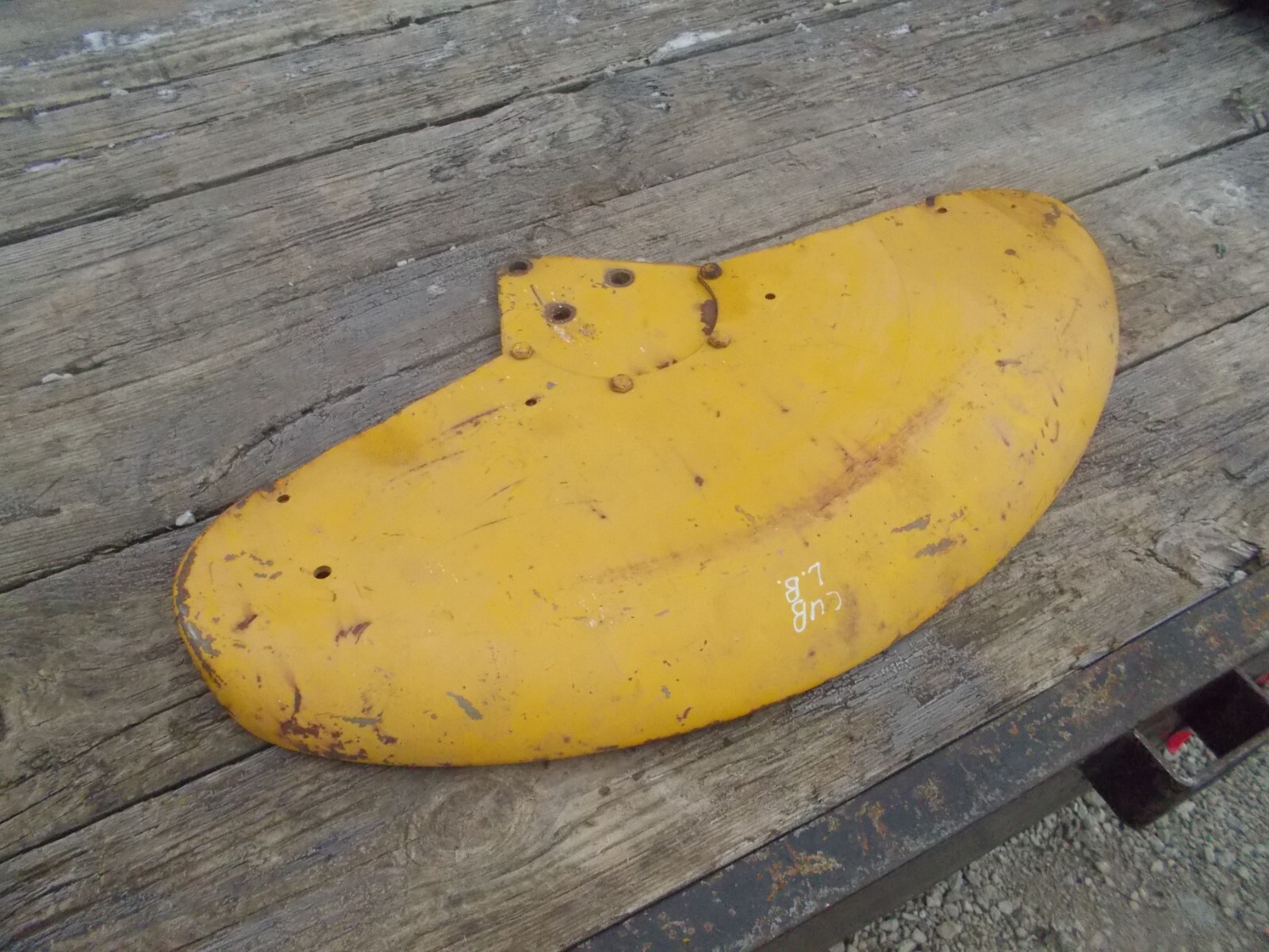 Farmall Cub lowboy LB IH Tractor fender w/ mounting bracket | eBay