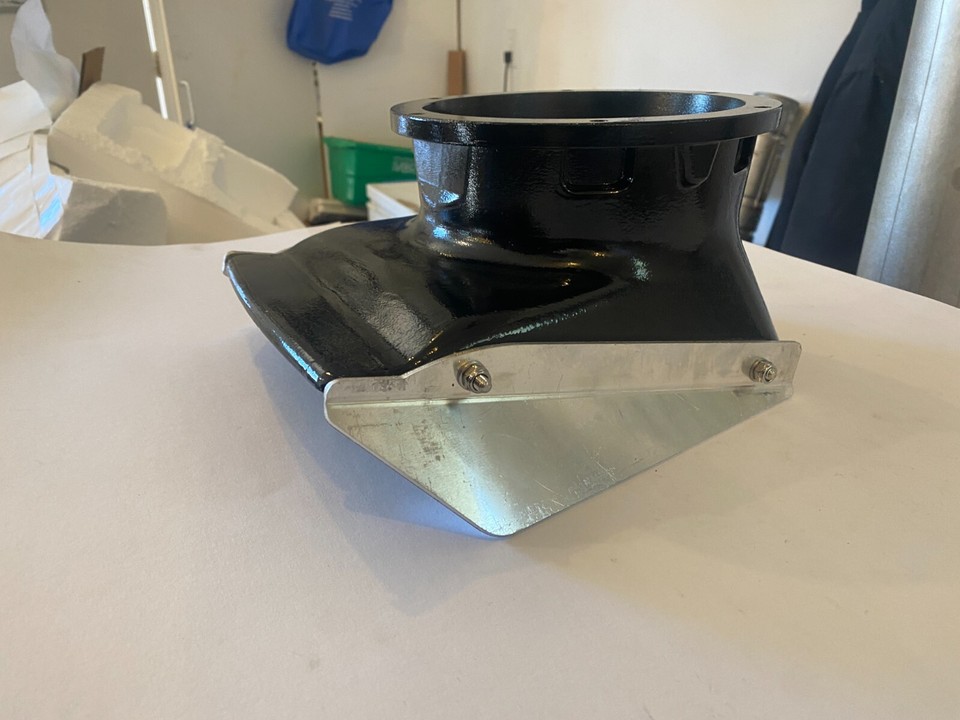 Fin Kit - for Large stock aluminum outboard jet intake /shoe. Comes ...