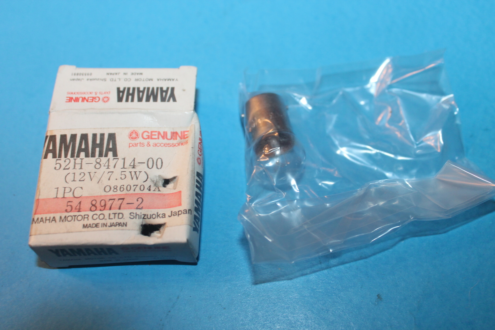 NEW Genuine OEM Yamaha 12v 7.5 Bulb YTM 52H-84714-00 | eBay