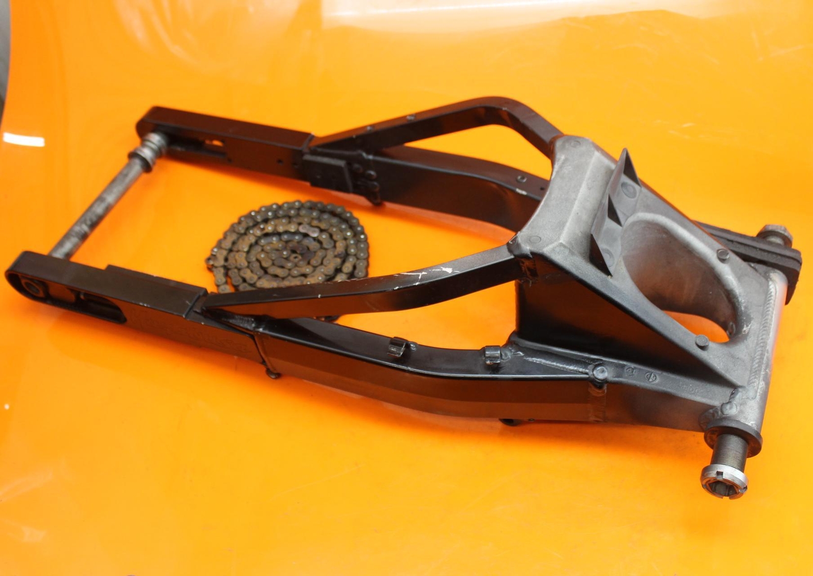 04-07 SUZUKI GSXR1300R BUSA EXTENDED REAR SWINGARM BACK SUSPENSION ...