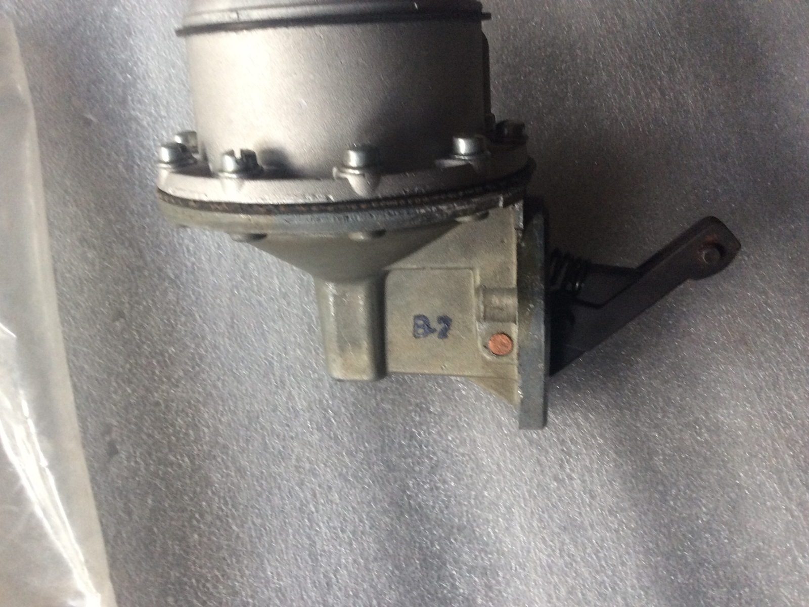 1963-66 CORVETTE AC#4657 FUEL PUMP AC Logo Top And Bottom Stamped 4657 ...