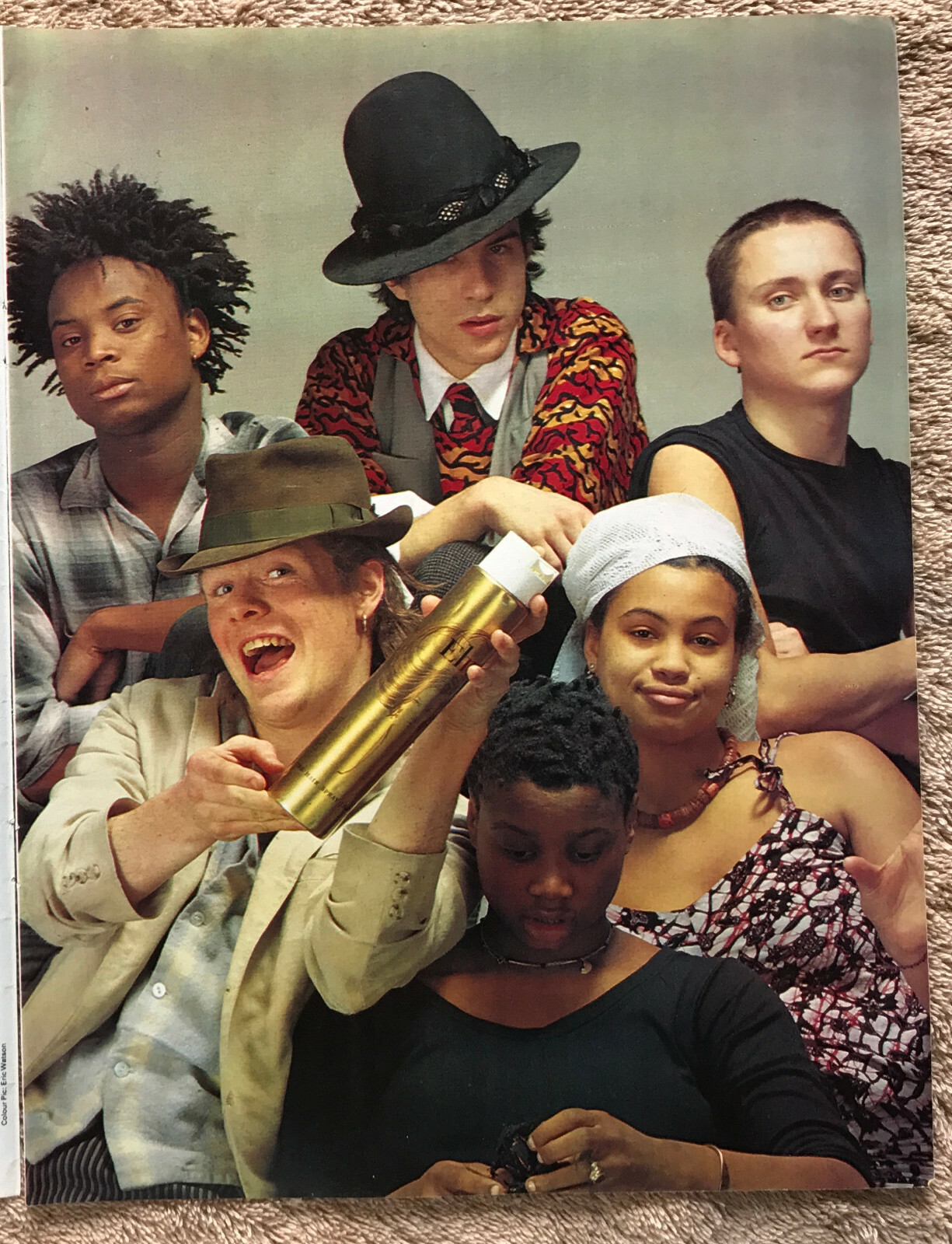 RIP RIG + PANIC - 1982 Full page magazine poster NENEH CHERRY ANDI ...